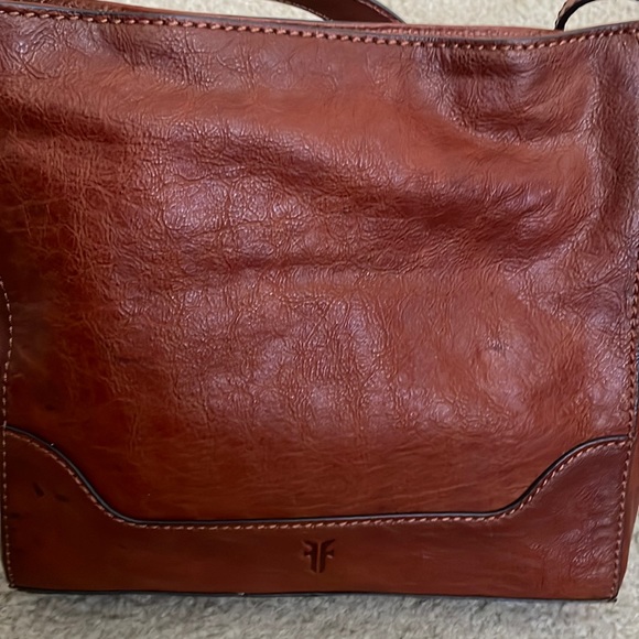 Frye | Bags | Nwt Frye Messenger Crossbody Top Zip Cognac Handbag ...